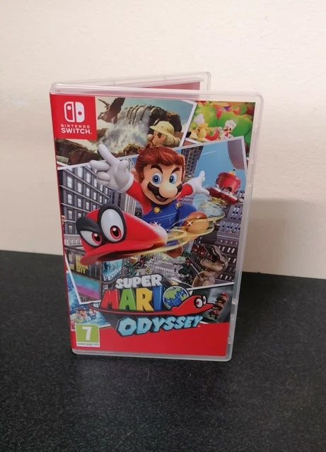 SUPER MARIO ODYSSEY - EMPTY Official Nintendo Switch Game Case ONLY (NO ...