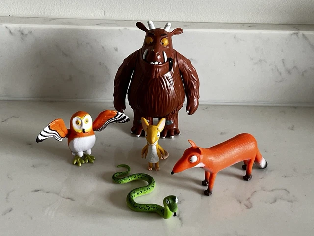 JULIA DONALDSONS THE Gruffalo Character Figures - Gruffalo Mouse Snake ...