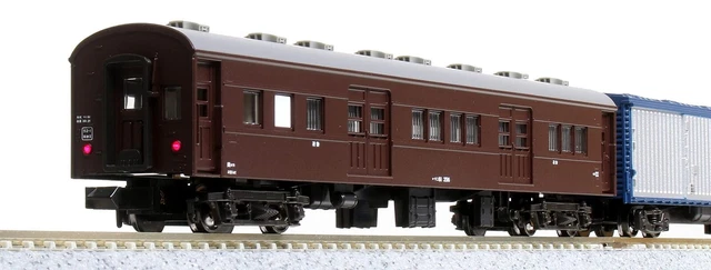 KATO N SCALE Passenger car Vehicles Mail & Baggage Tokaido & Sanyo 6c ...