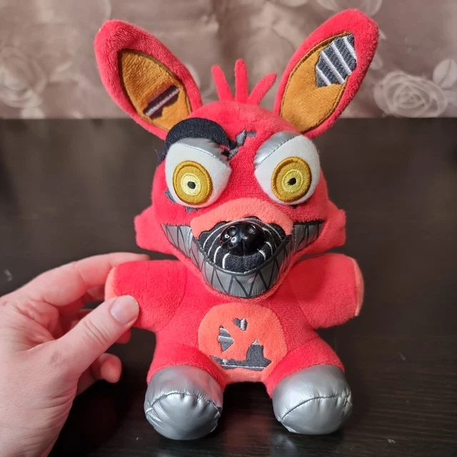 FOXY FIVE NIGHTS At Freddy's Nightmare Red Plush Doll FNAF Rare VGC £7. ...