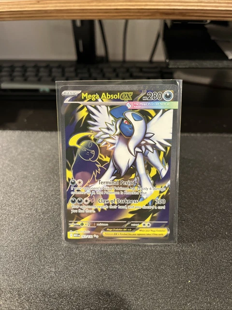 POKÉMON TCG MEGA Evolution Mega Absol EX 161/132 Full Art Near Mint £8. ...