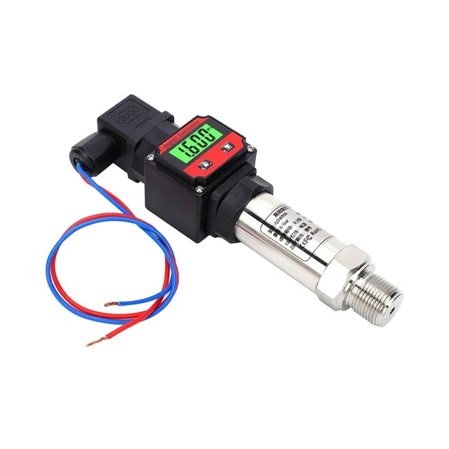 PRESSURE SENSOR, WITH Digital LED Display Pressure Transmitter, 24V DC ...