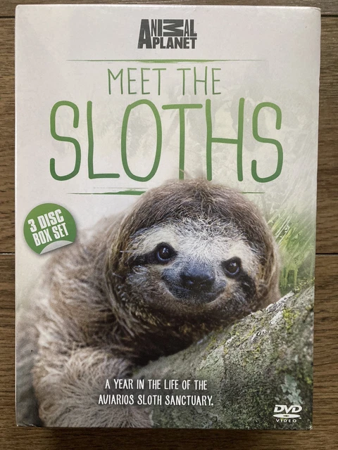 Meet The Sloths 3 Dvd Set Animal Planet Region 2 New Sealed