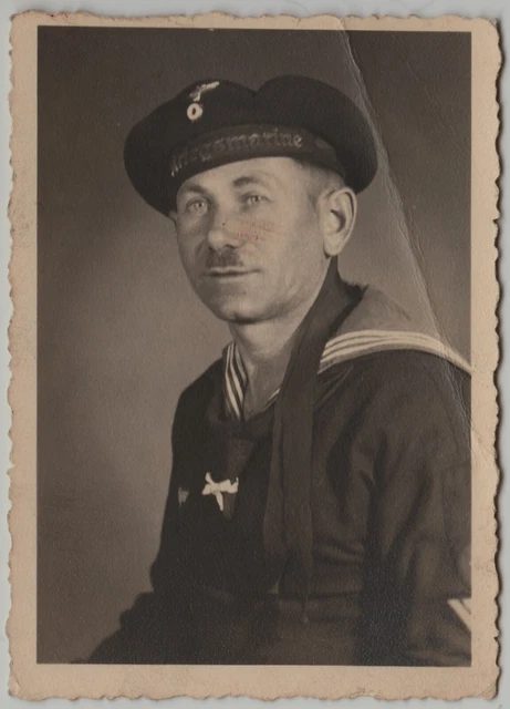RUDOLSTADT - MATROSE Kriegsmarine - Passfoto Passbild Portrait - Foto ...