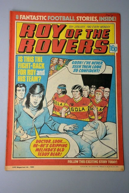 R&L VINTAGE MAGAZINE Comic: Roy of the Rovers 30th January 1982 EUR 5 ...