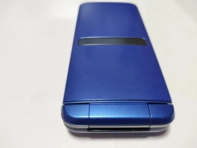 KYOCERA GRATINA KYF39 Blue Android Flip Phone keitai Unlocked Japan ...