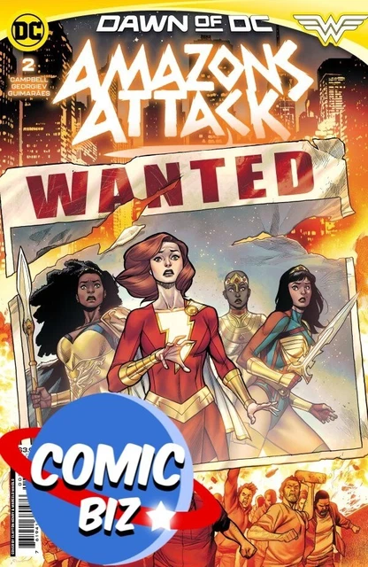 AMAZONS ATTACK #2 (2023) 1Ère Impression Couverture Principale Henry Dc ...