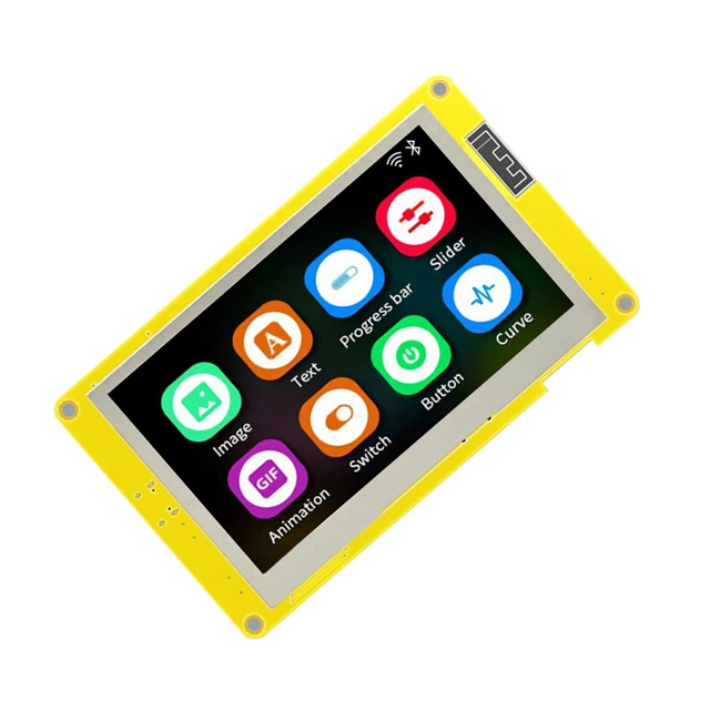 ESP32-S3 HMI 8M PSRAM 16M Flash Arduino LVGL WIFI&Bluetooth 4.3" 480*270 Display $36.39 ...