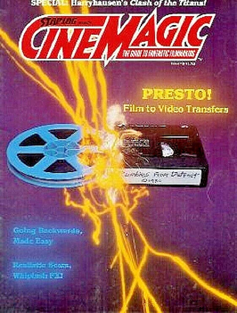 SCI FI STARLOG Cine Magic Science Fiction magazine Ray Harryhausen Film ...