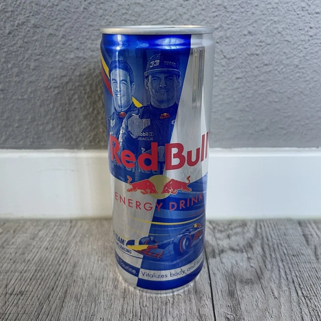 RED BULL ENERGY Drink Can Max Verstappen Sergio Perez 2022 World ...
