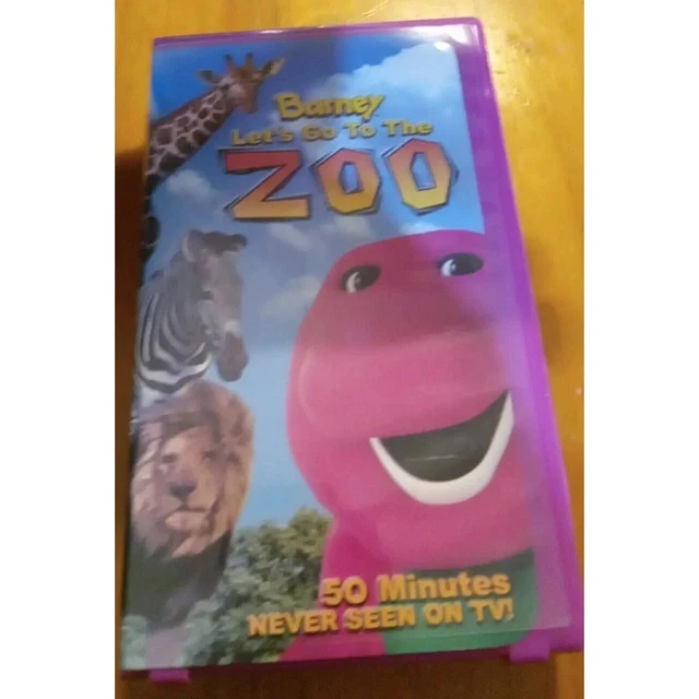 BARNEY: LET'S GO to the Zoo (VHS, 2001) $15.00 - PicClick CA