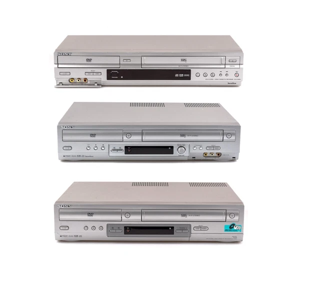 SONY DVD PLAYER & VHS Video Tape VCR Recorder Fully Serviced,1yr ...