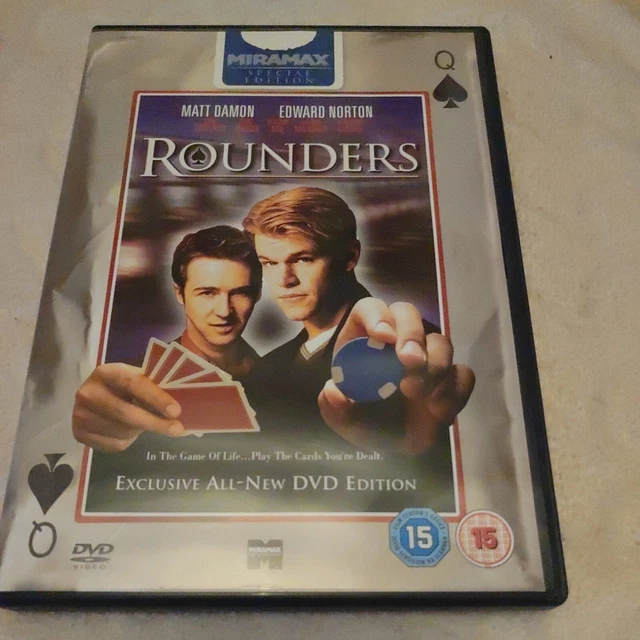 ROUNDERS - SPECIAL Edition DVD - Matt Damon, Edward Norton, poker ...