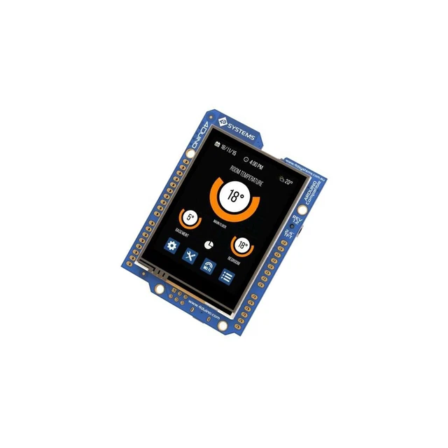 DISPLAY 4DUINO-24: TFT 2,4" 240x320 Dimensioni display: 48,96x36,72 mm sistemi 4D EUR 203,21 ...