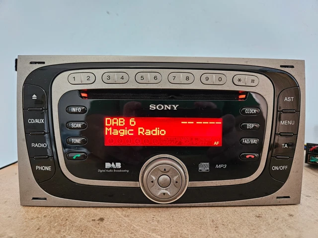 FORD TRANSIT MK7 Sony Dab Car Radio Stereo Cd Player 2008 2009 2010 ...