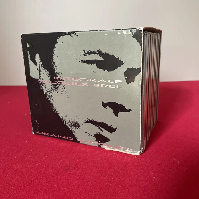 JACQUES BREL COFFRET Integrale Grand Jacques 10 Cd + Livret EUR 49,50 ...