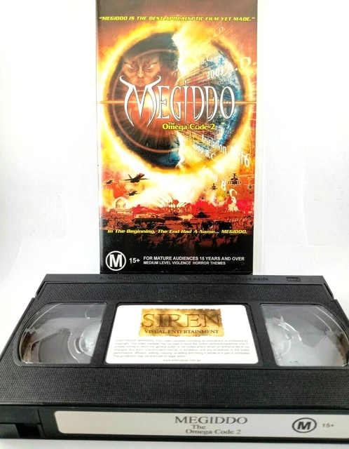 THE OMEGA CODE 2 Megiddo VHS Tape Rated M15+ Approx. 107 Mins $16.95 ...