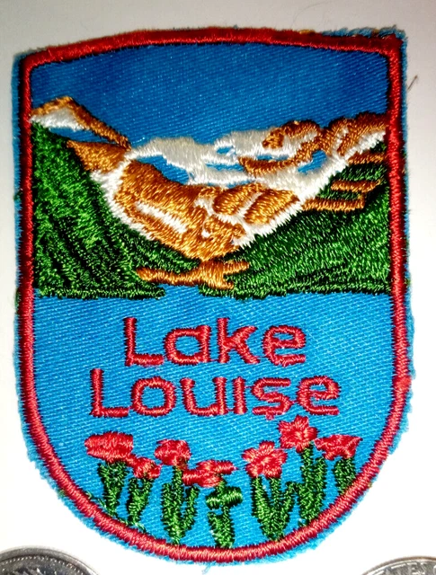 VINTAGE LAKE LOUISE Alberta Patch Badge Crest $14.00 - PicClick CA