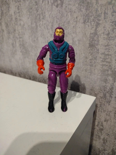 VINTAGE RETRO GI Joe Action Force Toy Figure Toxo Viper Hasbro 1988 ...