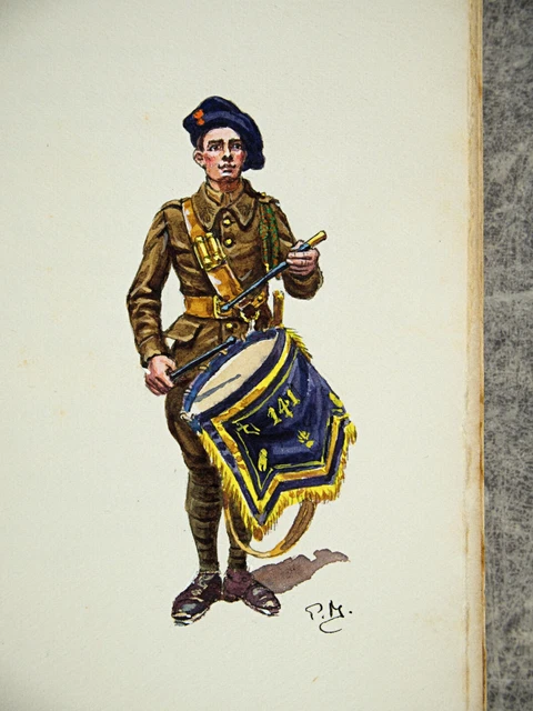MANHES. HISTORIC 141ST INFANTRY REGIMENT. 1939. ORIGINAL BENIGN ...