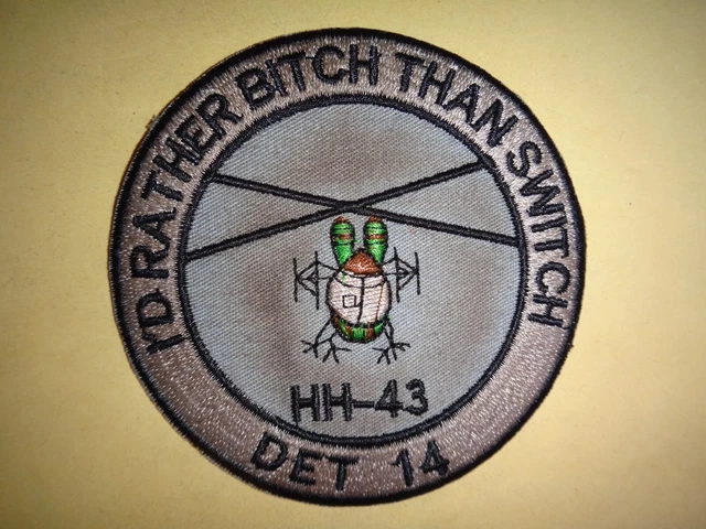 VIETNAM WAR PATCH USAF 40th ARRS Det. 14 HH-43 Huskie At TAN SON NHUT ...