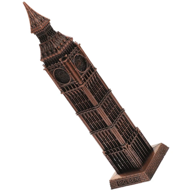 ARCHITECTURAL PROP BIG Ben Model Desktop Architecture British Landmark ...