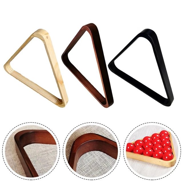 BILLIARD TRIANGLE RACK for 57 2mm Balls Enhance Your Playing Experience ...