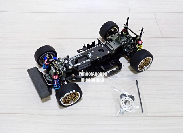 1/10 TAMIYA TA02SW Carbon Chassis With Optional Parts Porsche Turbo Rsr ...