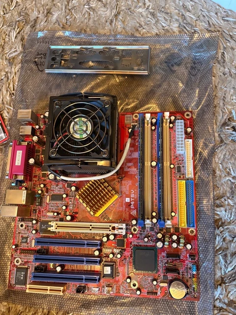VINTAGE BIOSTAR PTSV / micro-ATX / Intel 865G / Socket 478 fsb533/800 ...