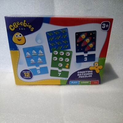 CBEEBIES BBC MY First Counting Matching Puzzle Gift idea 🎁🎀 £6.00 ...