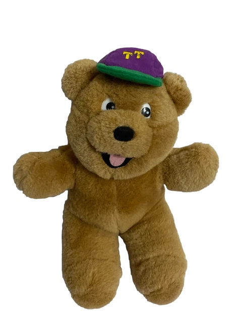 RUSS BERRIE TURBO TED Teddy Bear Collectible Plush Soft Toy Vintage ...