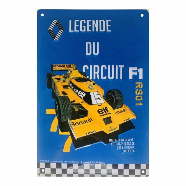 RENAULT F1 - RS01 Formule 1 Circuit Legend (Gadgets & Goodies) - EUR 12 ...