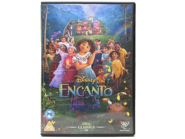 DISNEY ENCANTO DVD 2021 Stephanie Beatriz Animation Comedy Family Film ...