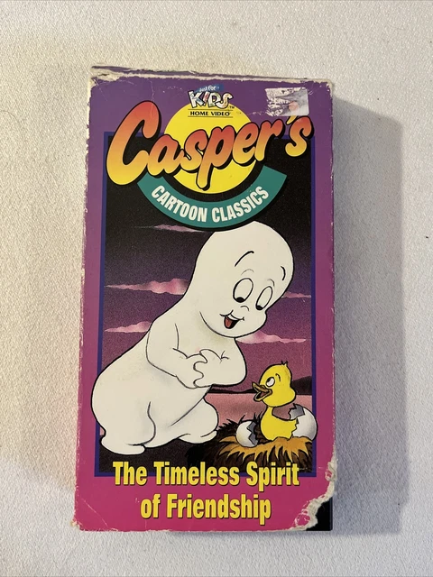 CASPERS CARTOON CLASSICS - The Timeless Spirit of Friendship (VHS) £4. ...