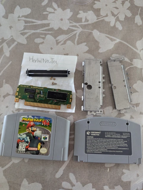 MARIO KART 64 (Nintendo 64, 1997) - Original Authentic - Cleaned - From ...