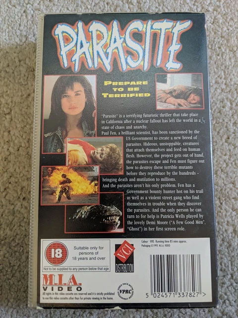 PARASITE VHS 1993 Demi moore horror £5.59 - PicClick UK