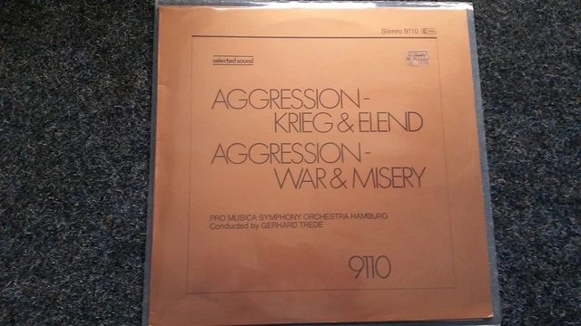 GERHARD TREDE - Aggression Krieg & Elend/ War & Misery Vinyl LP ...