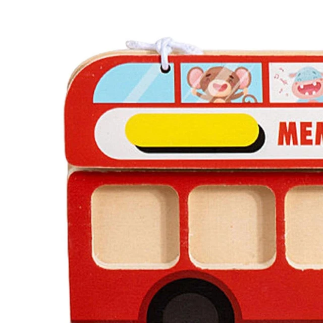 WOODEN SORTING TOY Shape Sorter Matching Memory Game $37.14 - PicClick AU