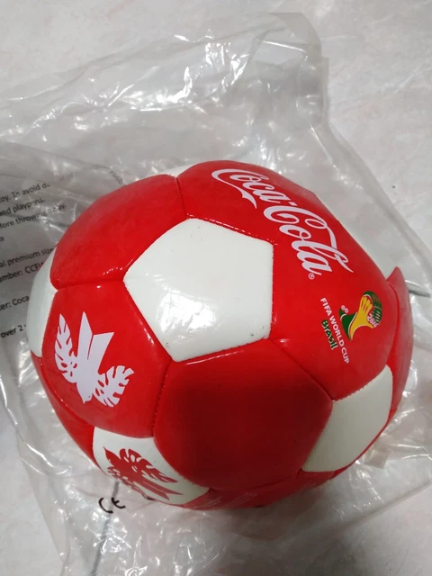 COCA COLA MEMOROBILLIA Brazil 2014 World Cup Soccer Ball Still In Bag ...