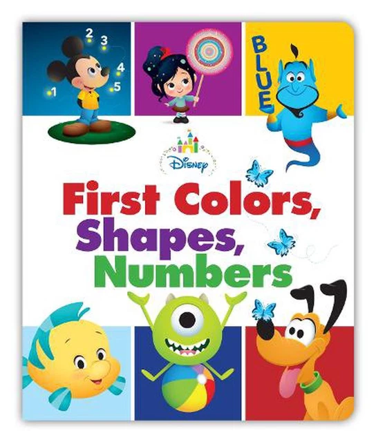 DISNEY BABY: FIRST Colors, Shapes, Numbers by Disney Books (English ...