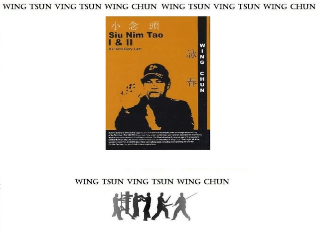 WING CHUN VING Tsun Wing Tsun Sifu Gary Lam Siu Nim Tao I & II EUR 58 ...