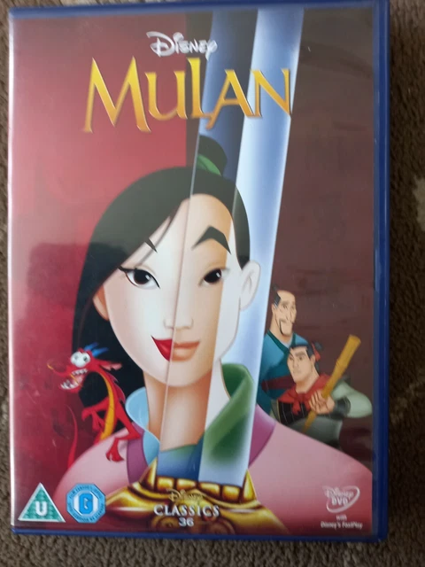 DISNEYS MULAN DVD Disney Kids Cartoon EUR 11,21 - PicClick FR