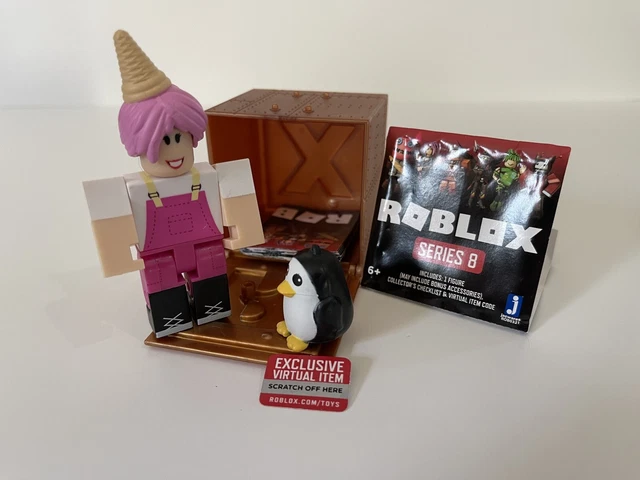 NEW! ROBLOX SERIES 8 ADOPT ME: ELSA Figure Penguin + Exclusive Virtual ...