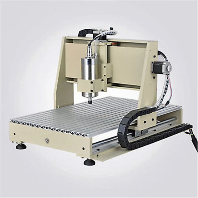 USB 4 AXIS CNC 6040Z Router Engraver Metal Carving Machine 1.5KW VFD ...