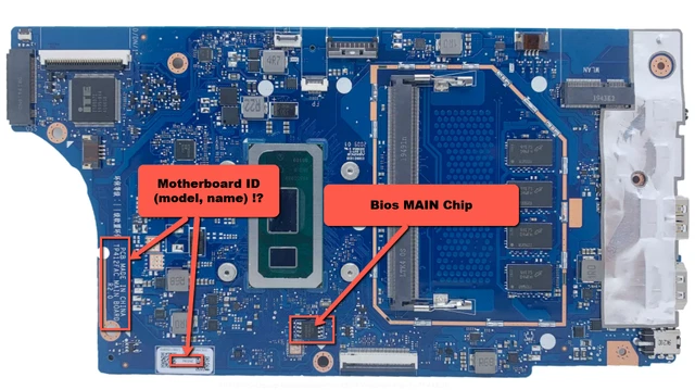 BIOS CHIP FOR ASUS Vivobook Pro 16X OLED M7600QE, No Password $32.38 ...