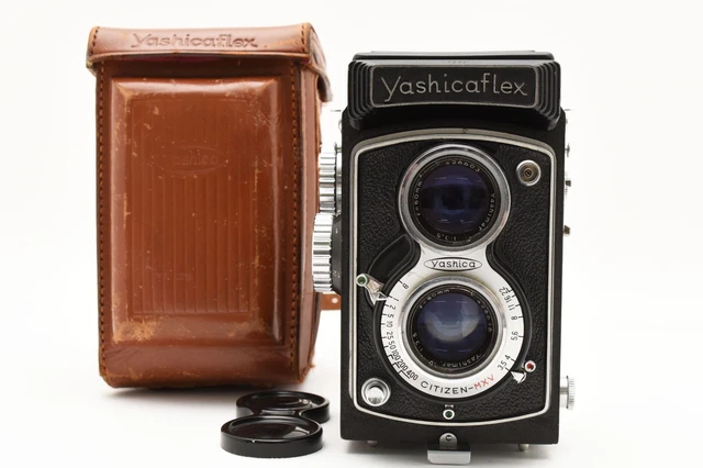 [ALMOST MINT] YASHICAFLEX A2 TLR 6x6 Film Camera 80mm f3.5 ALL ...