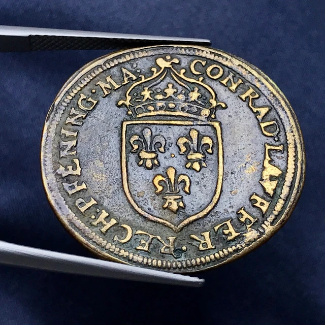 JETON ANCIEN LOUIS XIV Nuremberg Conrad Lauffers - Royal - Token Old ...