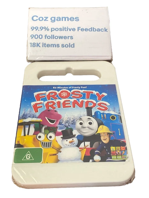 FROSTY FRIENDS DVD Bob / Thomas / Barney / Fireman Sam / Kipper / Pingu ...