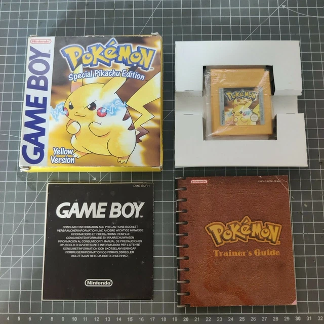 BOXED POKEMON YELLOW: Special Pikachu Edition for Nintendo Game Boy EUR ...