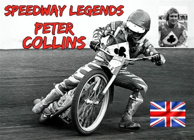 PETER COLLINS--- LEGENDS---SPEEDWAY--PROGRAMME Board £12.00 - PicClick UK